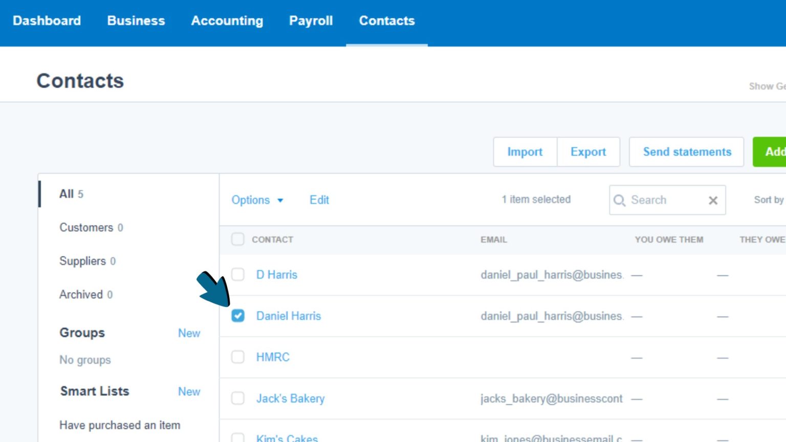 How do I delete a contact in Xero? - Xenon Connect