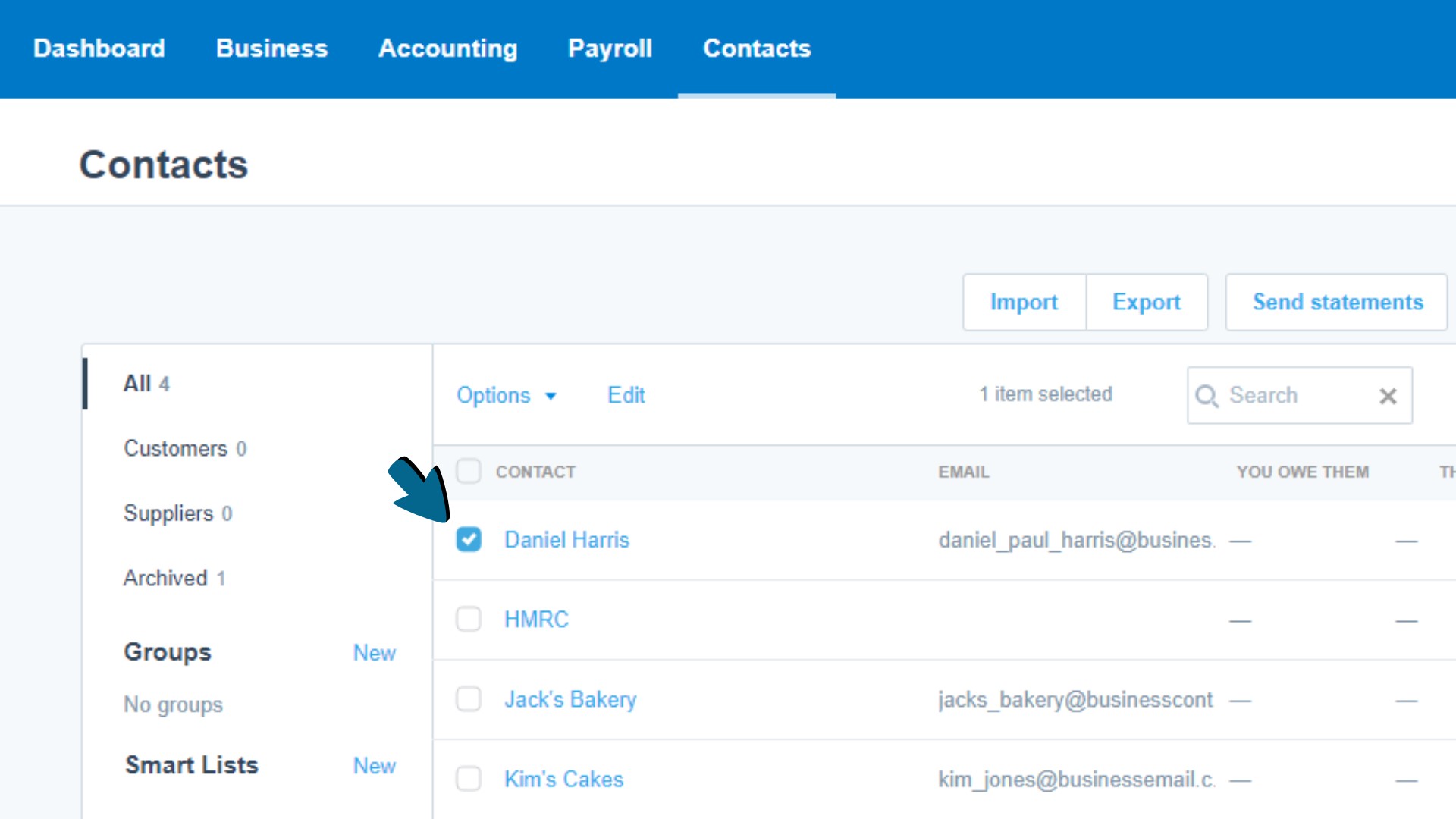 How do I delete a contact in Xero? - Xenon Connect