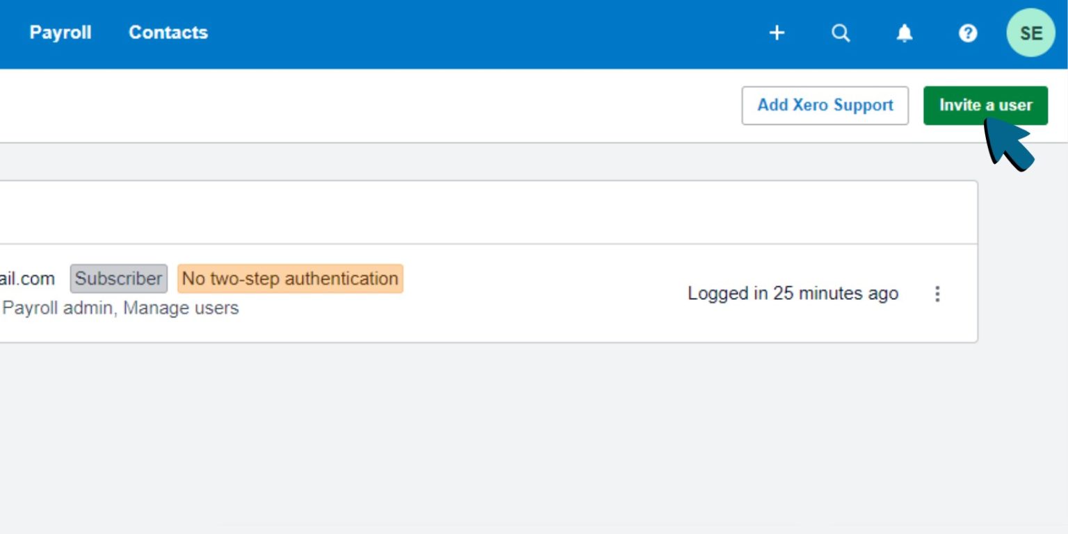 How do I Invite my Accountant to my Xero Account? - Xenon Connect