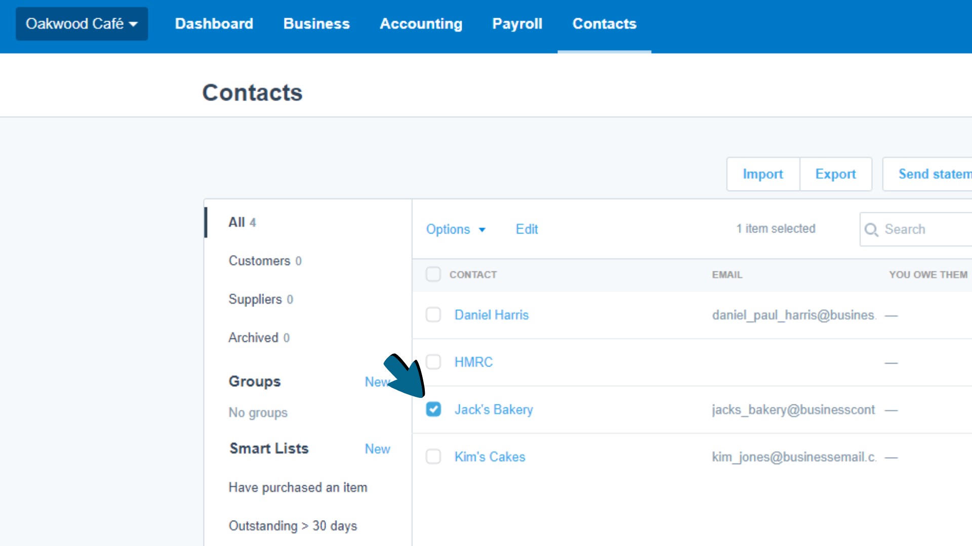 How do I delete a contact in Xero? - Xenon Connect