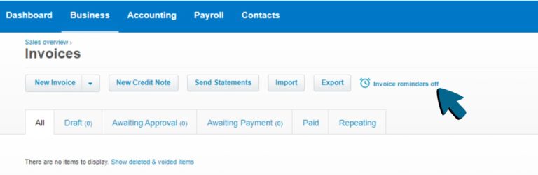 How do I send automatic invoice reminders to customers in Xero? - Xenon Connect